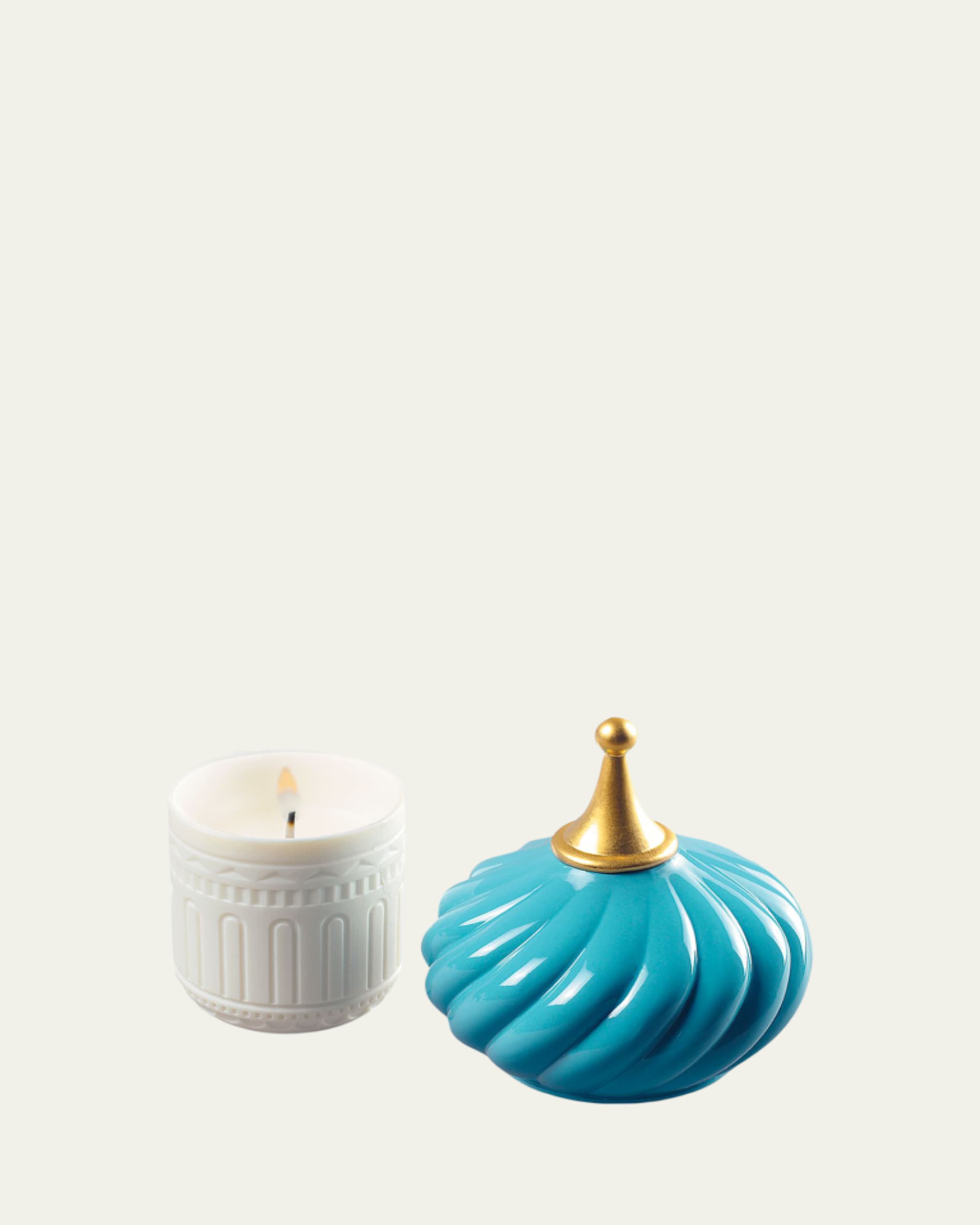 Lladro Blue Spire 1001 Lights Candle - Bergdorf Goodman