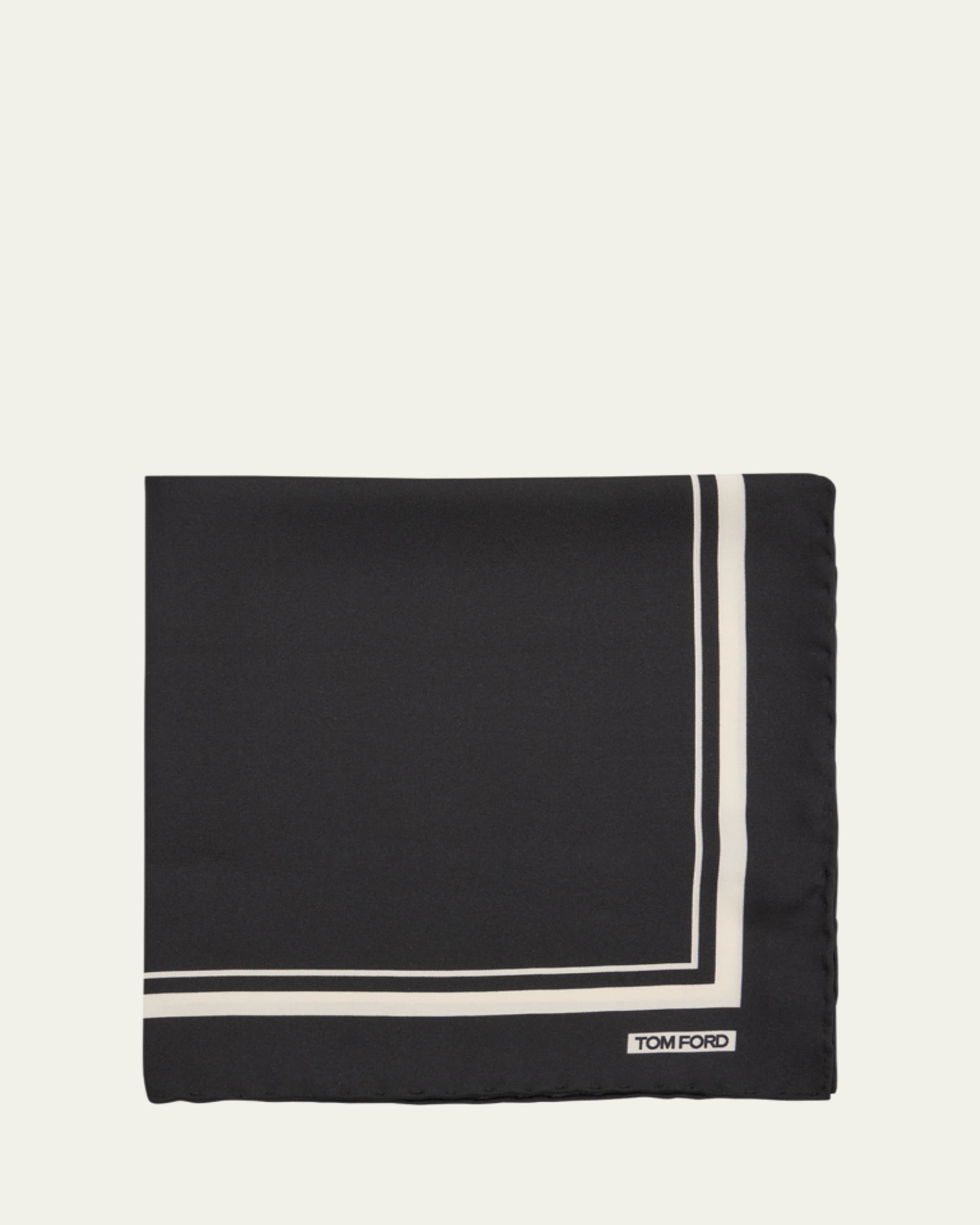 TOM FORD Men's Silk Pocket Square - Bergdorf Goodman