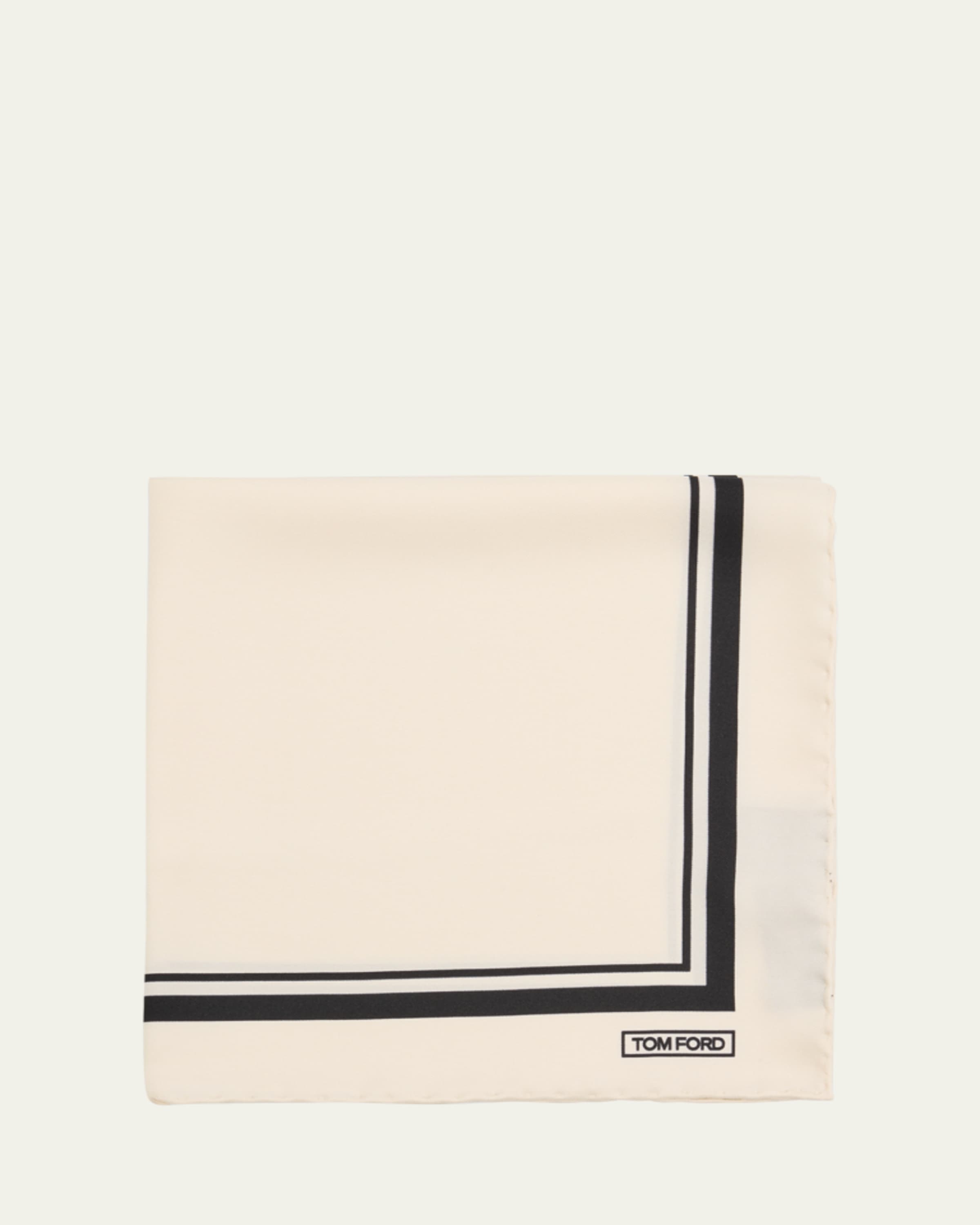 TOM FORD Men's Silk Pocket Square - Bergdorf Goodman