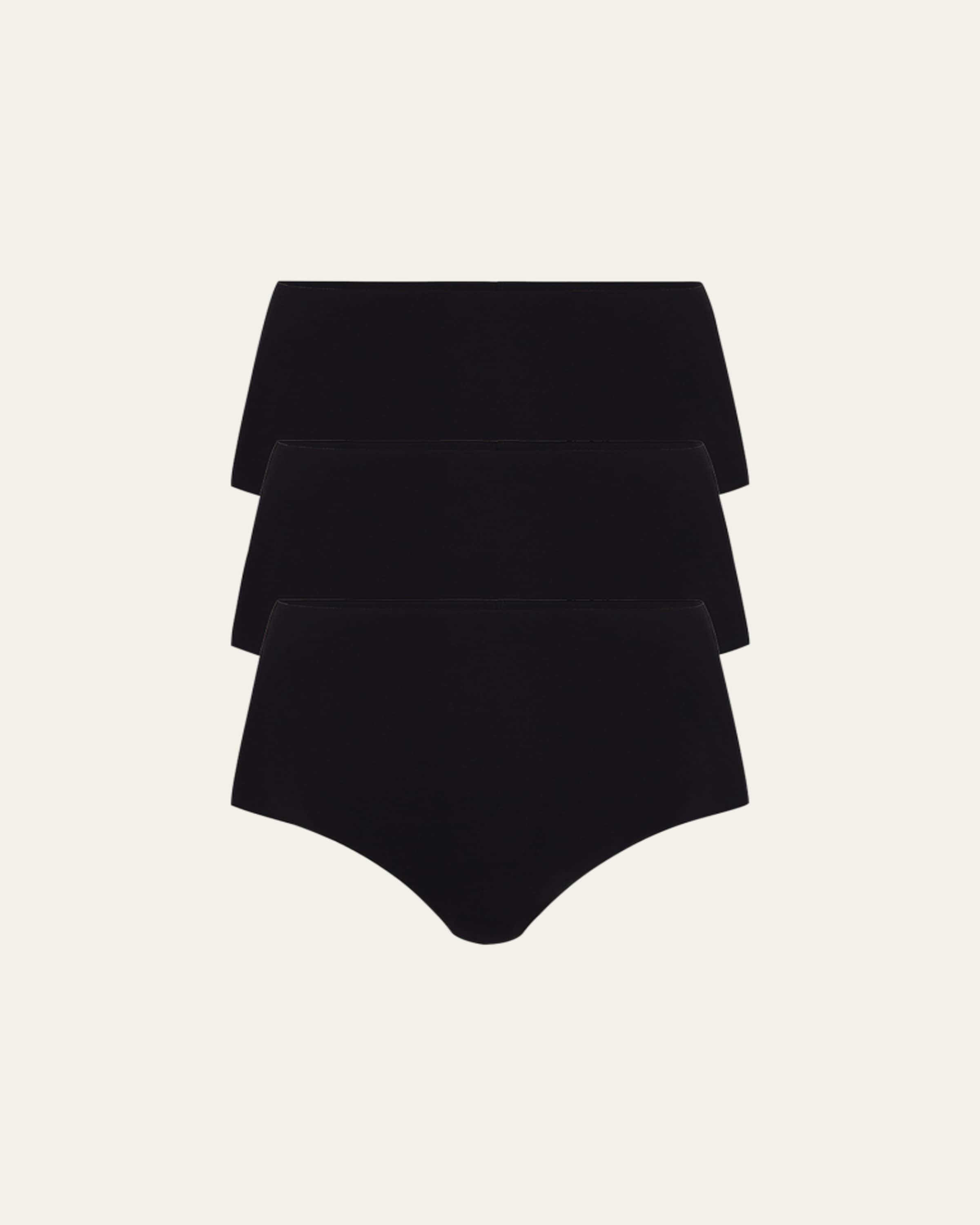Commando Classic Low-Rise Microfiber Bikini Briefs, Pack of 5 ...