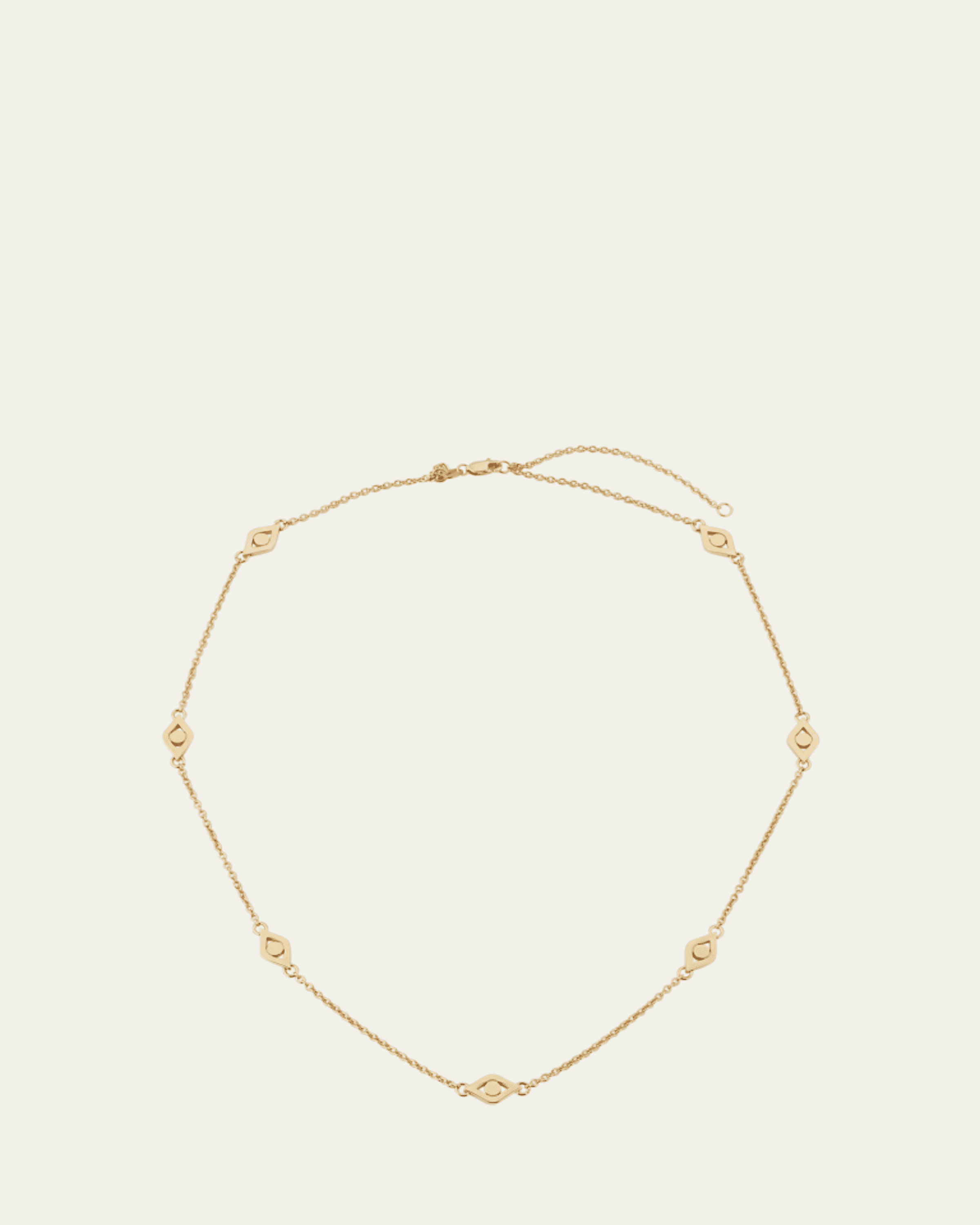 Sydney Evan 14K Yellow Gold Diamond Marquise Fringe Necklace - Bergdorf ...