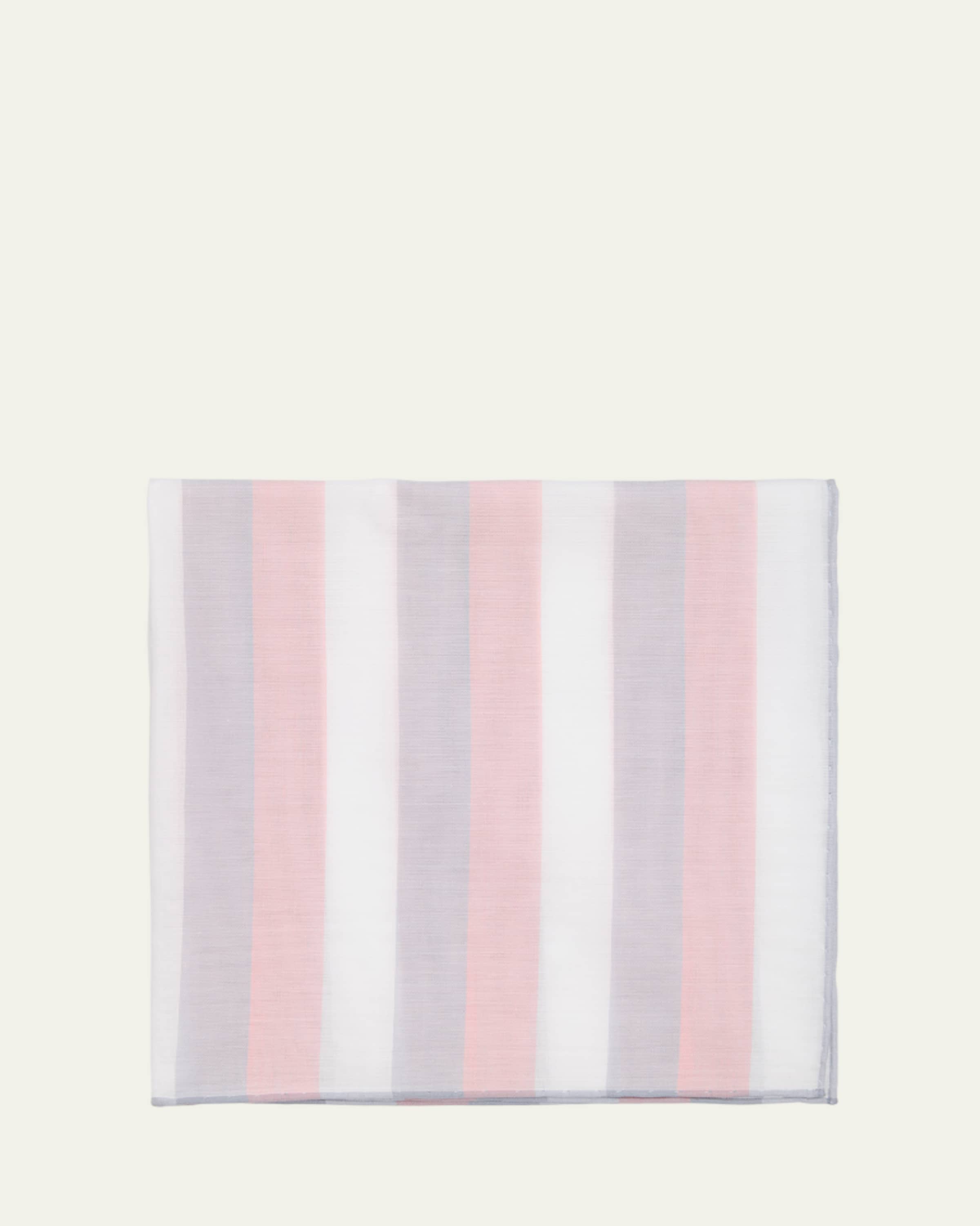 Simonnot Godard Men's Cotton Satin-Edge Pocket Handkerchief - Bergdorf ...