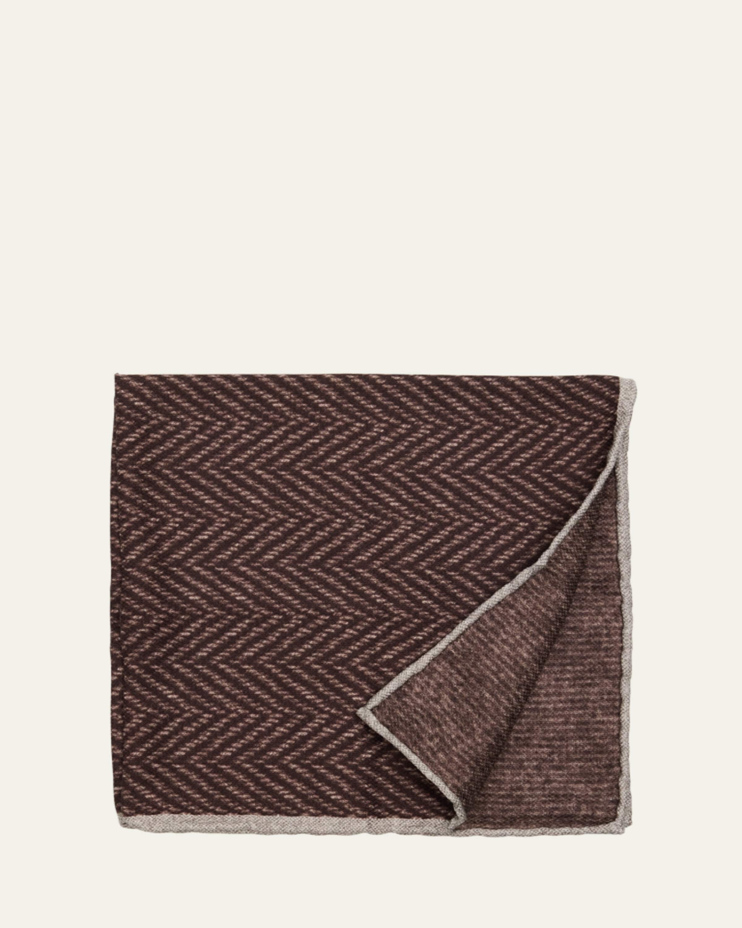 Brunello Cucinelli Men's Polka Dot-Print Silk Pocket Square - Bergdorf ...