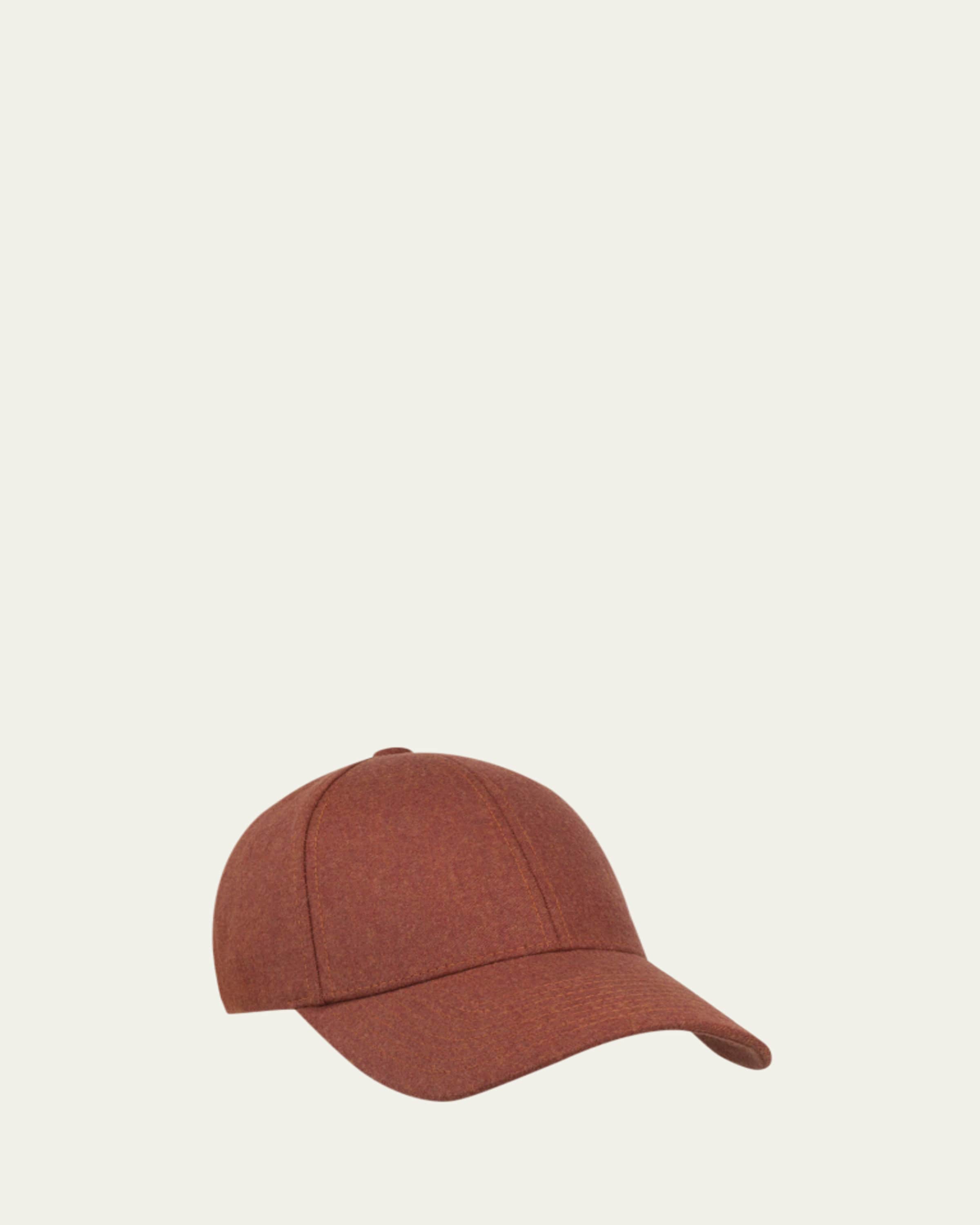 Varsity Headwear Men's Virgin Wool Mid Profile 6-Panel Baseball Cap ...