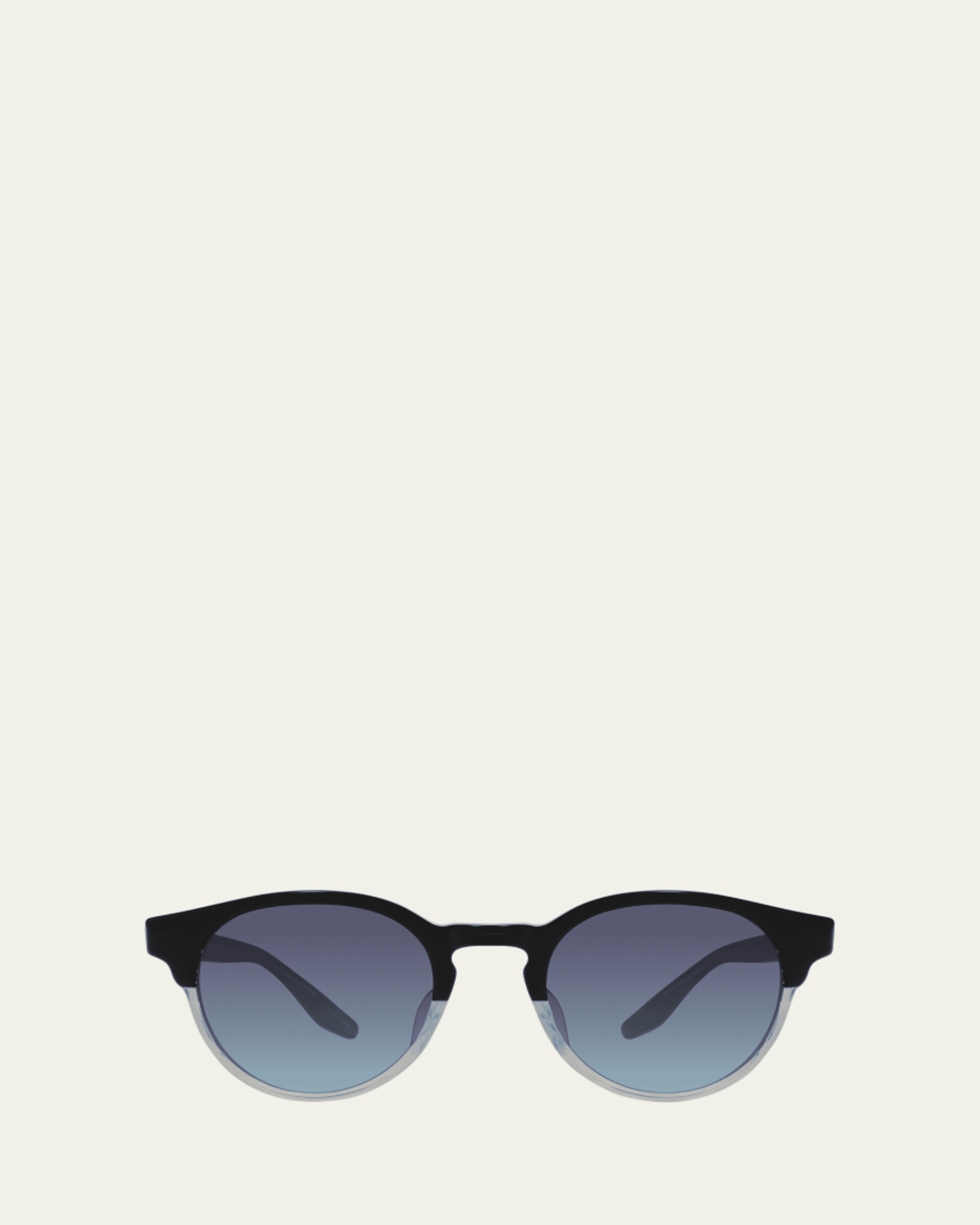 Barton Perreira Beckford 49mm Round Acetate Sunglasses - Bergdorf Goodman