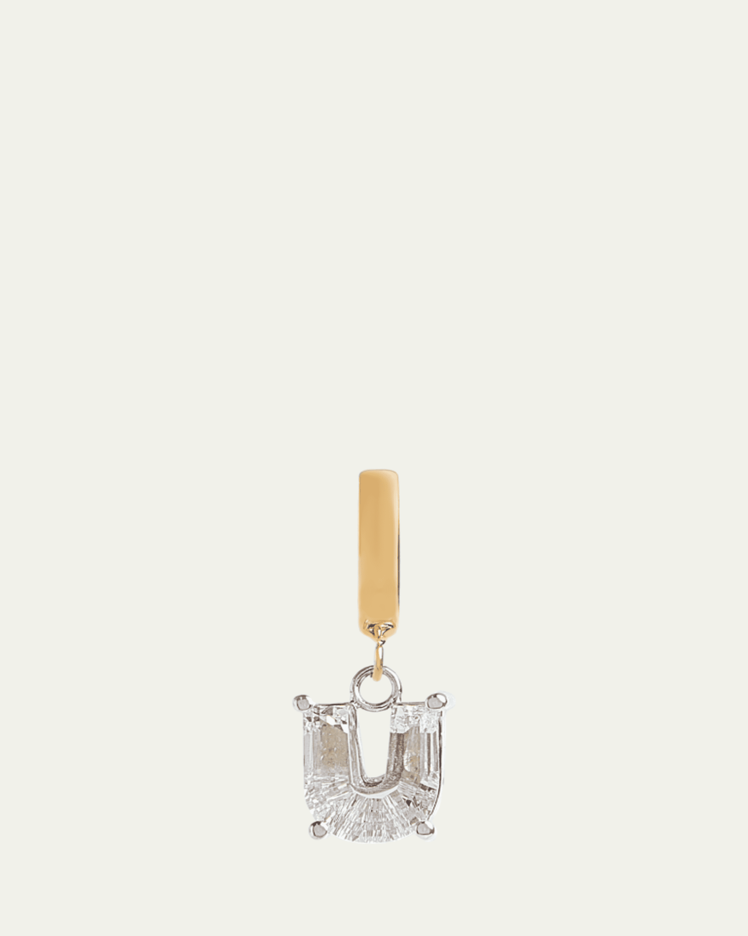 Kendall Row Lab Grown Diamond 14K Letter Charm, W - Bergdorf Goodman