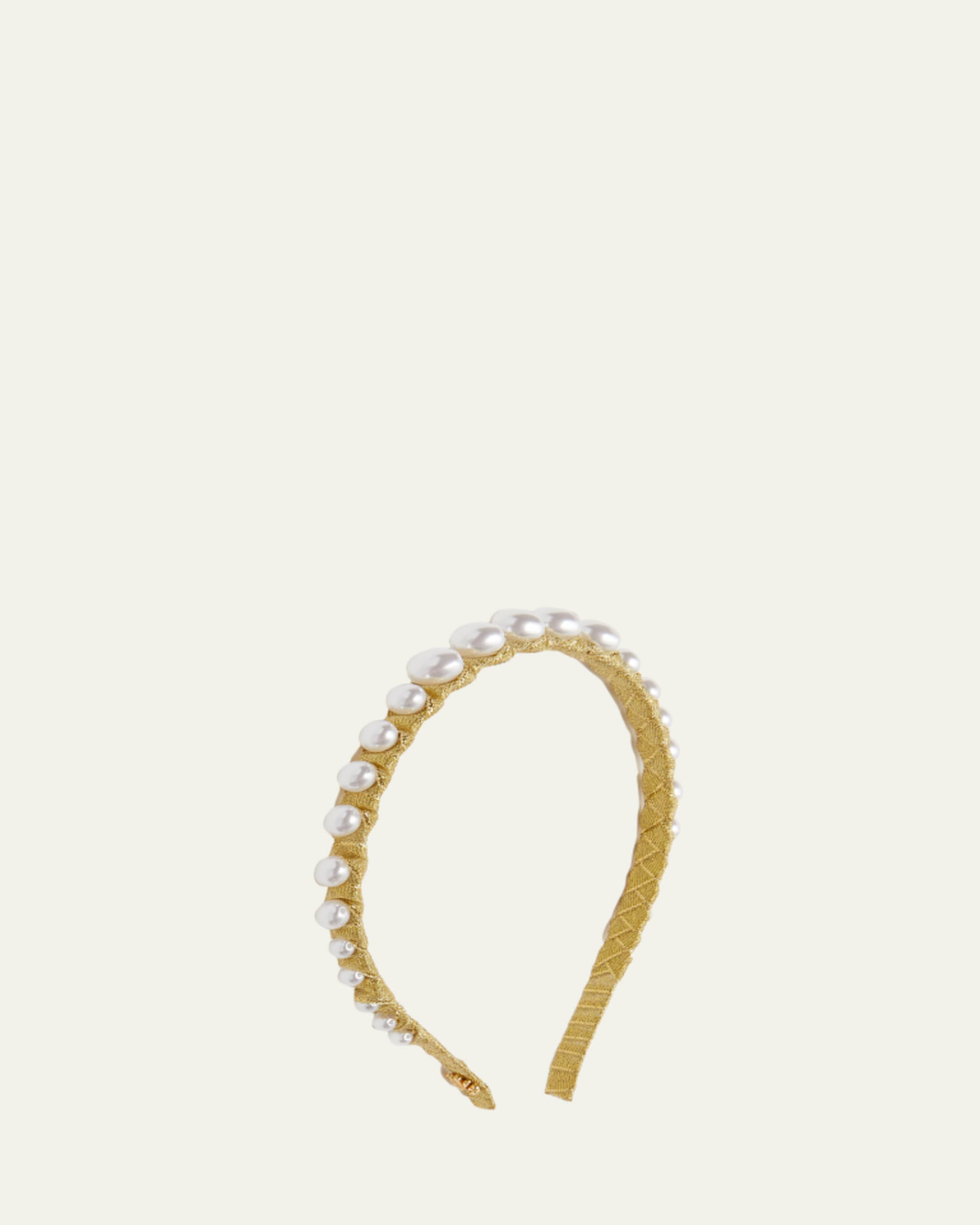 Lele Sadoughi Greta Knotted Satin Headband - Bergdorf Goodman