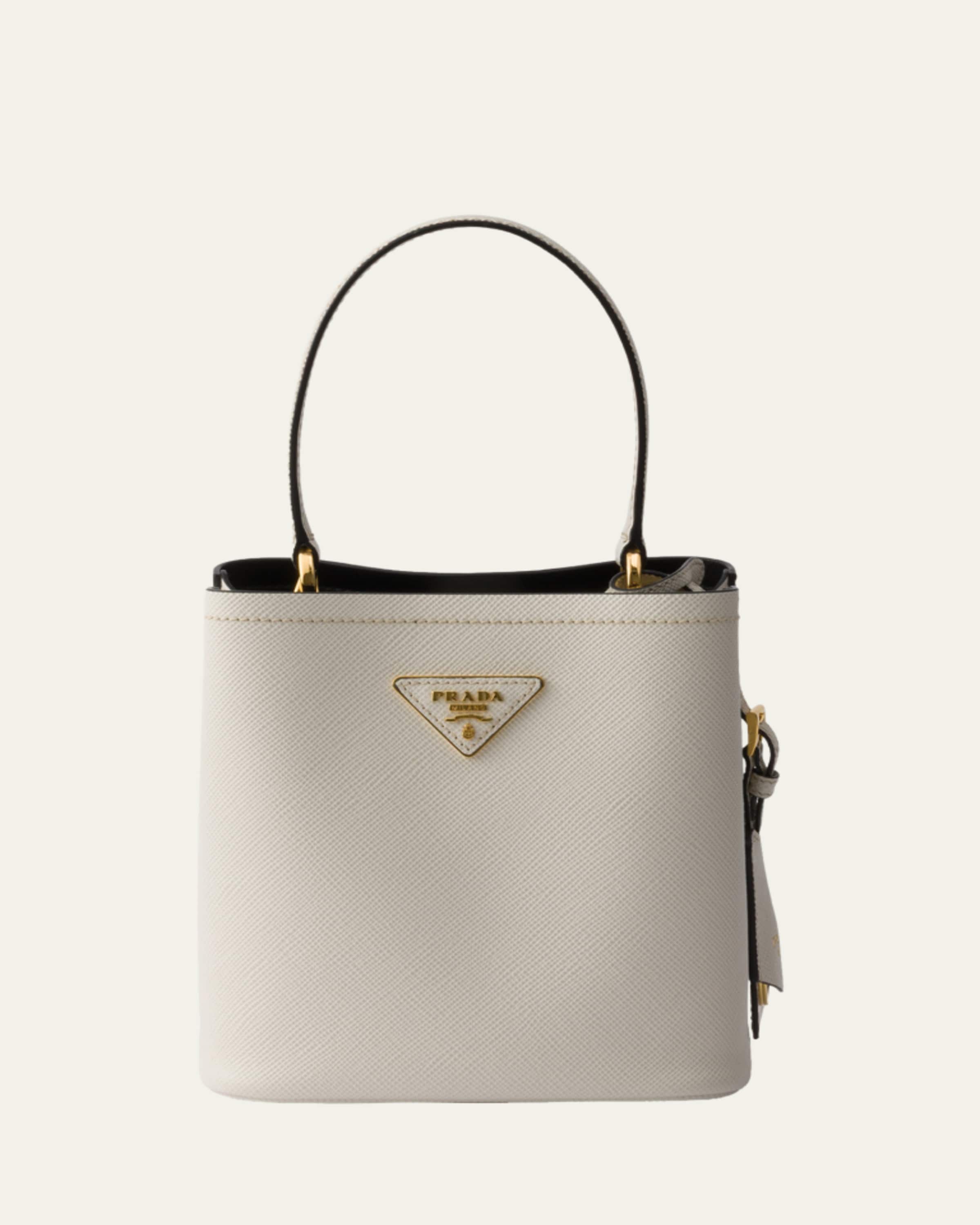 Prada Re-Edition 2005 Leather-Trim Mesh Top-Handle Bag - Bergdorf Goodman