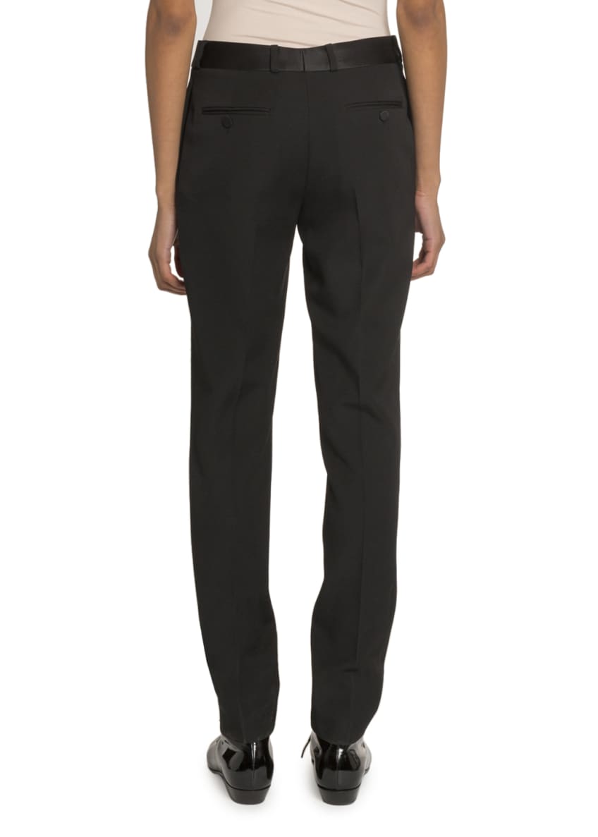 Saint Laurent Gabardine Skinny Trousers and Matching Items & Matching ...
