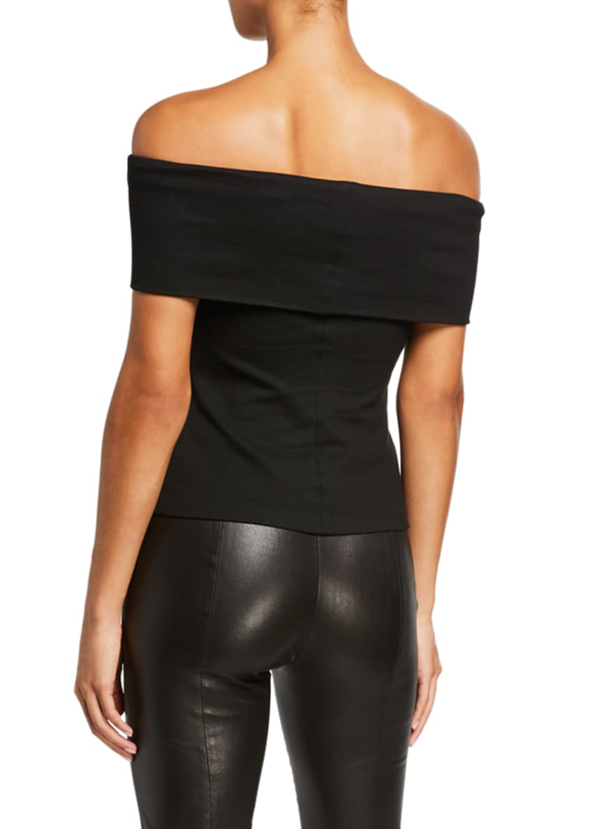 Rosetta Getty Banded Off-the-Shoulder Top and Matching Items & Matching ...
