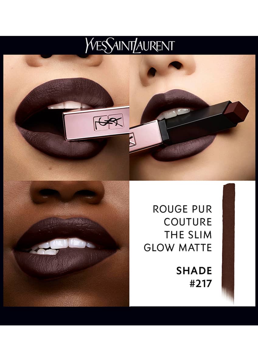 Yves Saint Laurent Beaute Rouge Pur Couture The Slim Glow Matte Lipstick - Bergdorf Goodman
