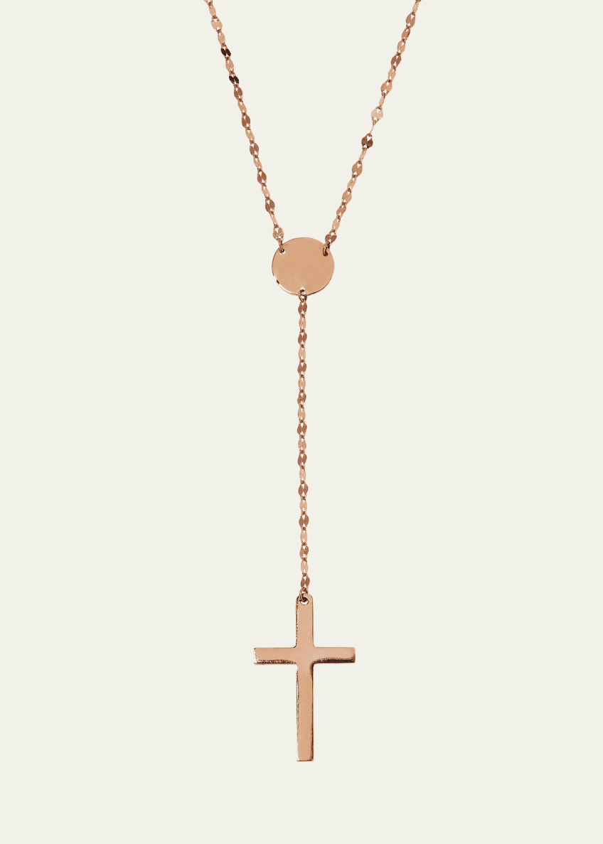 Lana Gold Crossary Necklace - Bergdorf Goodman
