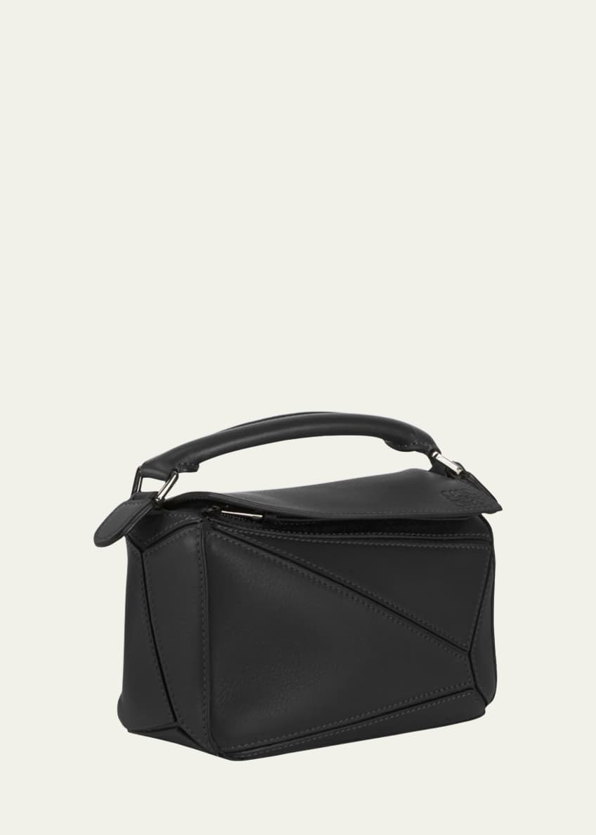 Loewe Puzzle Mini Top-Handle Bag in Leather - Bergdorf Goodman