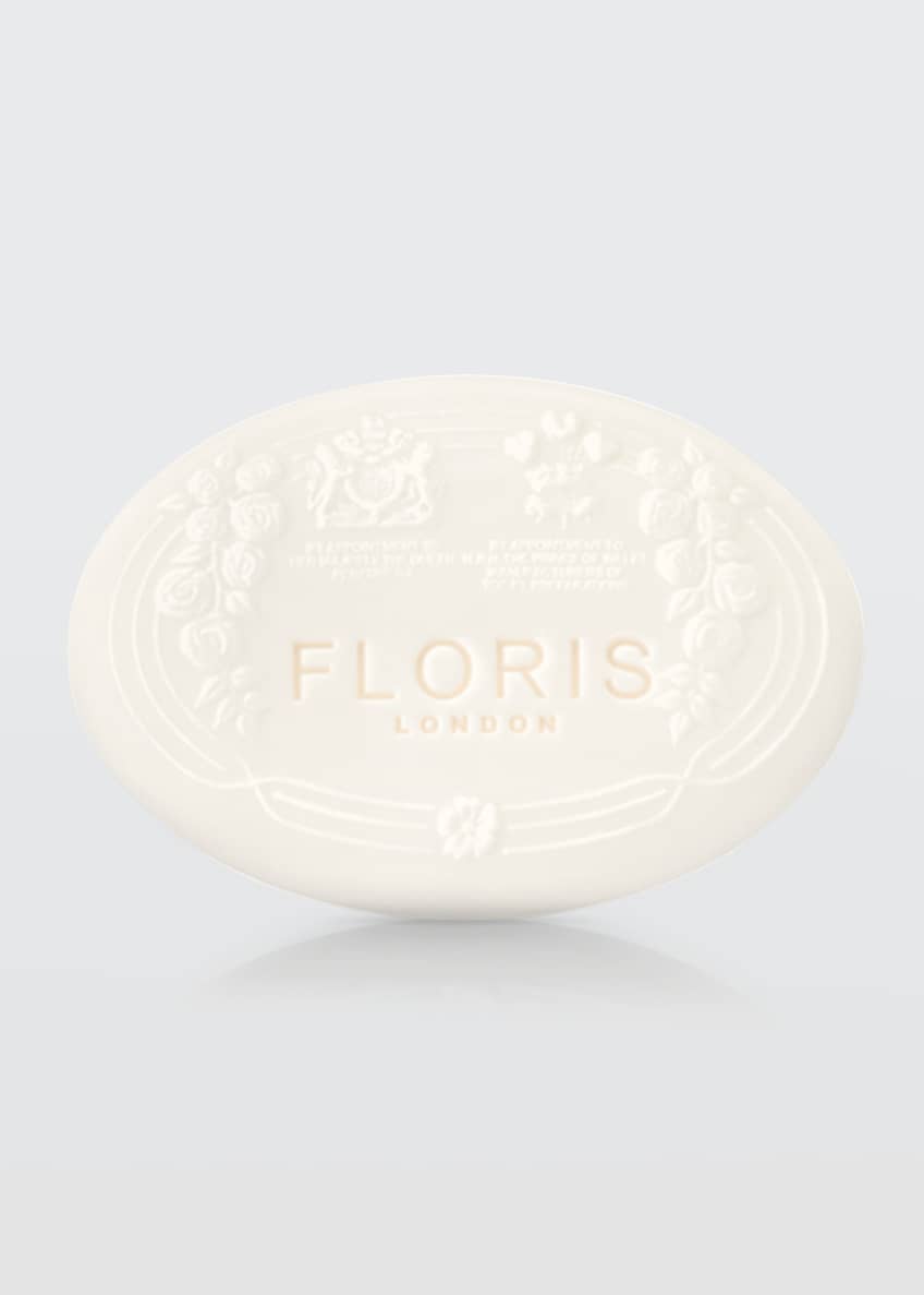 Floris London Rose Geranium Luxury Soap, 3 x 3.5 oz. - Bergdorf Goodman