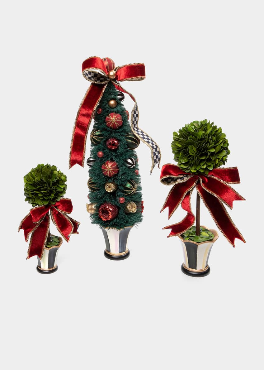 MacKenzie-Childs 15" Christmas Magic Nostalgia Tree - Bergdorf Goodman
