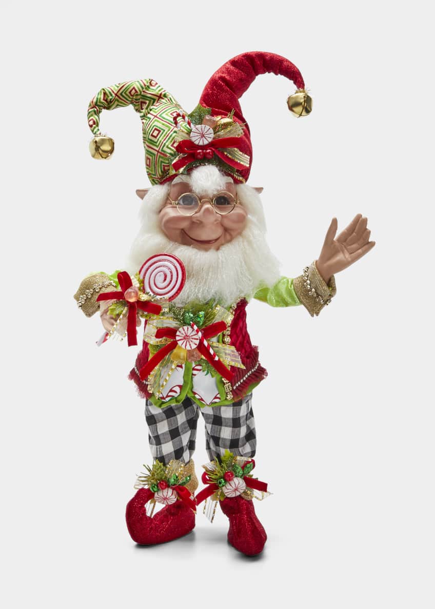 Mark Roberts Candy Dandy Elf Medium Christmas Figurine - Bergdorf Goodman