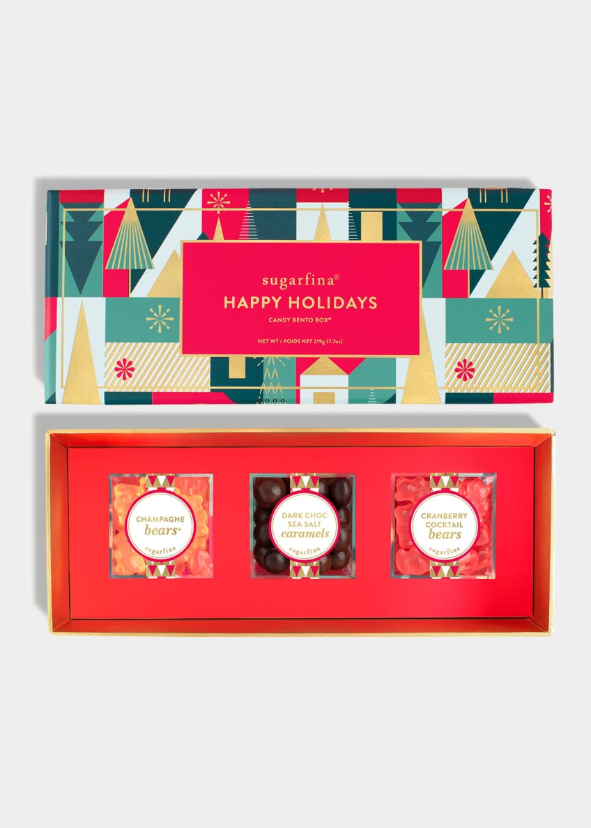 Sugarfina Happy Holidays 3-Piece Candy Bento Box - Bergdorf Goodman
