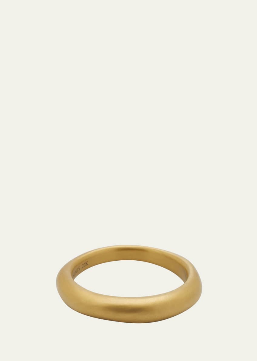 Prounis Jewelry 4mm Trade Ring in 22K Gold - Bergdorf Goodman