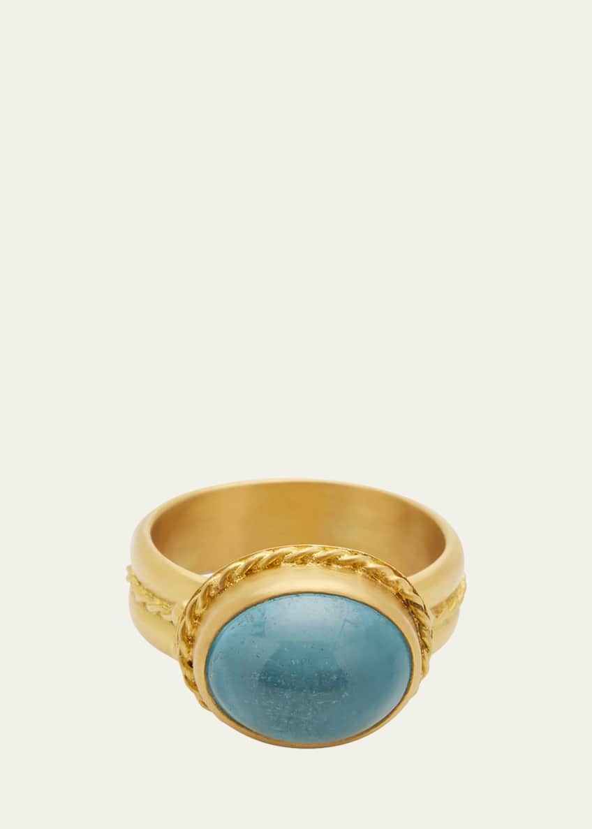 Prounis Jewelry Aquamarine Medium Nauta Ring - Bergdorf Goodman
