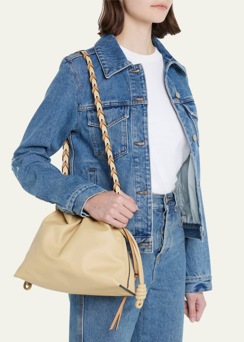 Loewe Braided Leather Shoulder Strap - Bergdorf Goodman