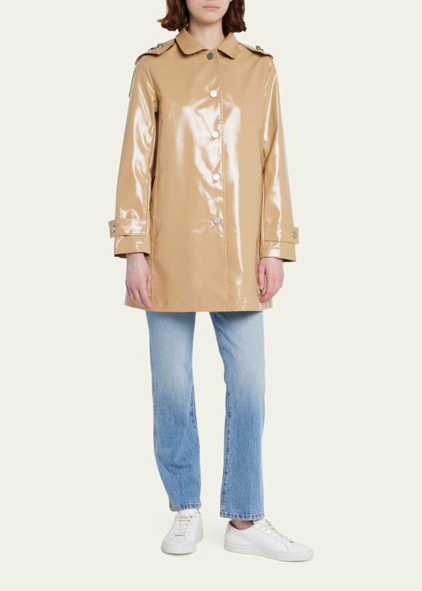 Jane Post Princess Rain Slicker Coat - Bergdorf Goodman