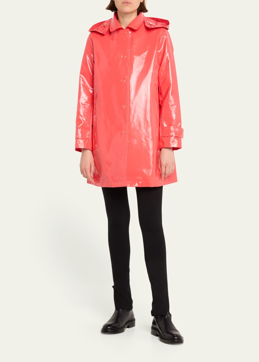 Jane Post Iconic Princess Slicker Rain Jacket - Bergdorf Goodman