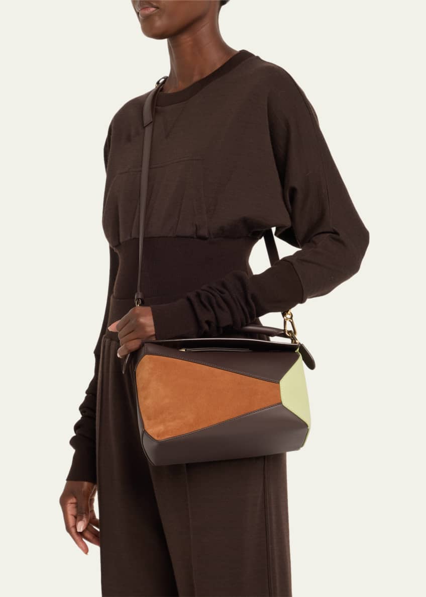 Loewe Puzzle Edge Small Multicolor Crossbody Bag - Bergdorf Goodman