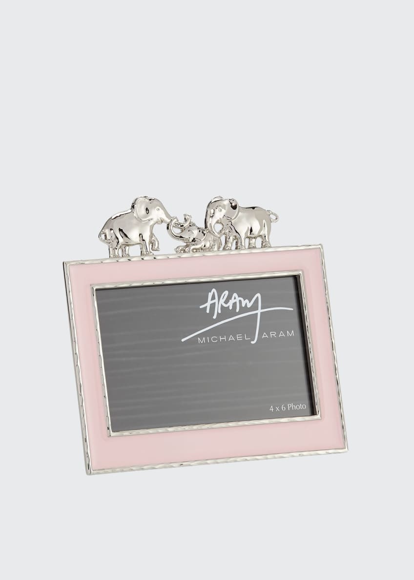 Michael Aram Girls' Elephant 4" x 6" Picture Frame, Pink - Bergdorf Goodman