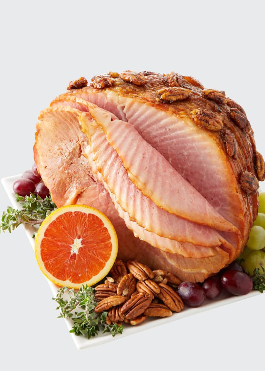 Fanestil Meats Spiral Sliced Bourbon Pecan Ham, For 10-12 People ...