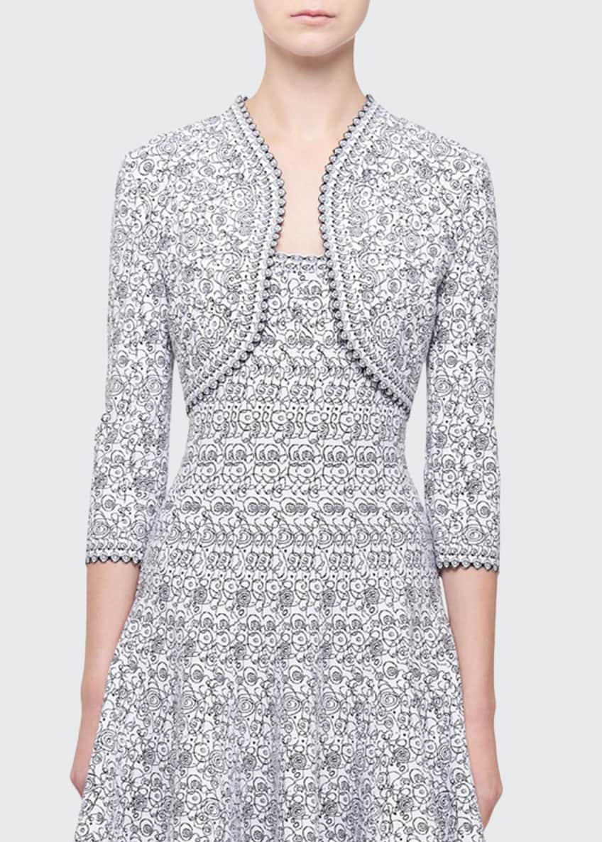 ALAIA Labyrinth Intarsia Cardigan and Matching Items & Matching Items ...