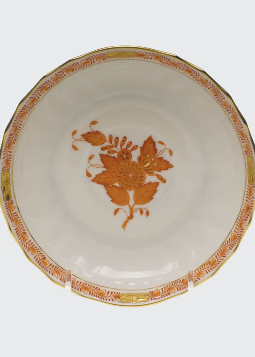 Herend Chinese Bouquet Rust Canton Saucer - Bergdorf Goodman