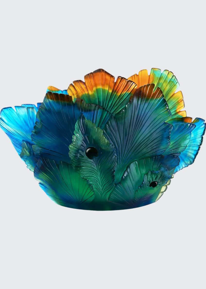 Daum Fleur De Paon Vase - Bergdorf Goodman
