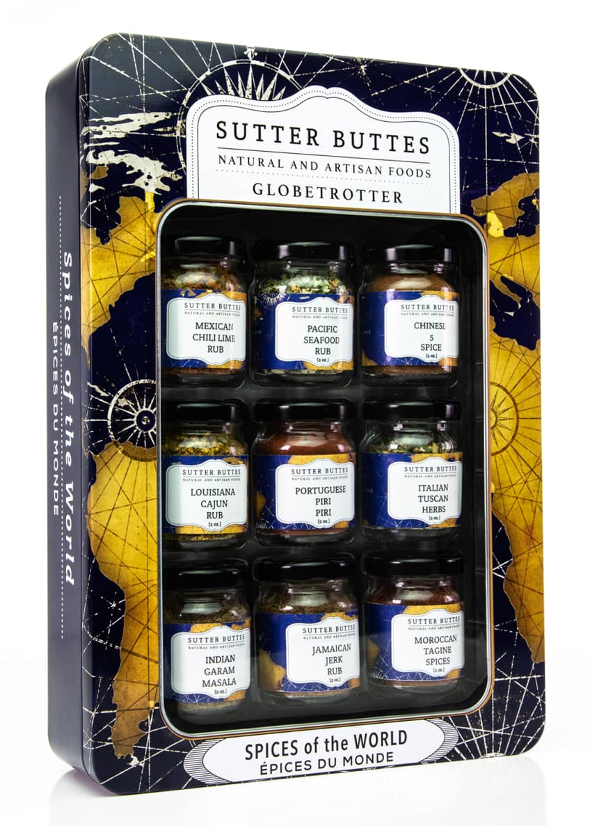 Sutter Buttes Natural and Artisan Foods Globetrotter Spice Tin ...