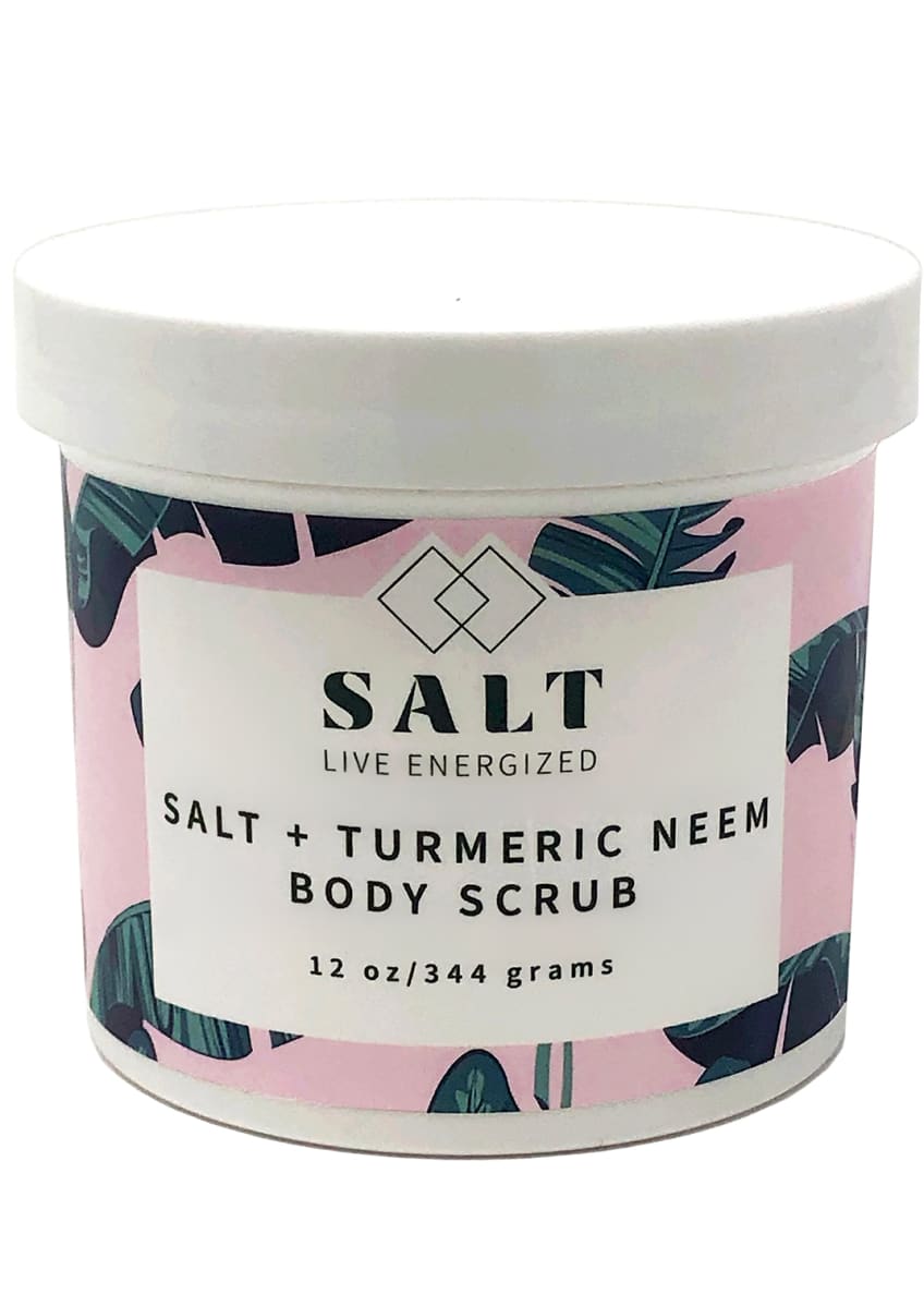 SALT LIVE ENERGIZED 12 oz. Salt + Turmeric Neem Body Scrub - Bergdorf ...