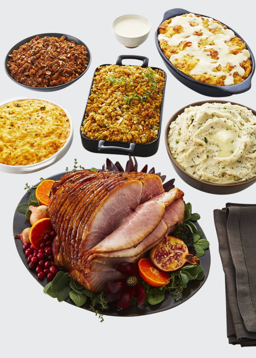 The Cajun Turkey Co Half Honey Glazed Ham Dinner - Bergdorf Goodman