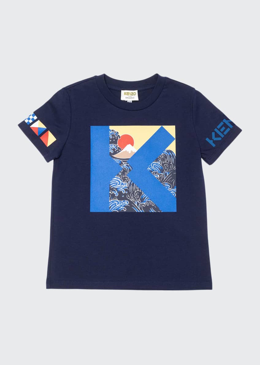 Kenzo Boy's Sea Life Graphic T-Shirt, Size 8-12 and Matching Items ...