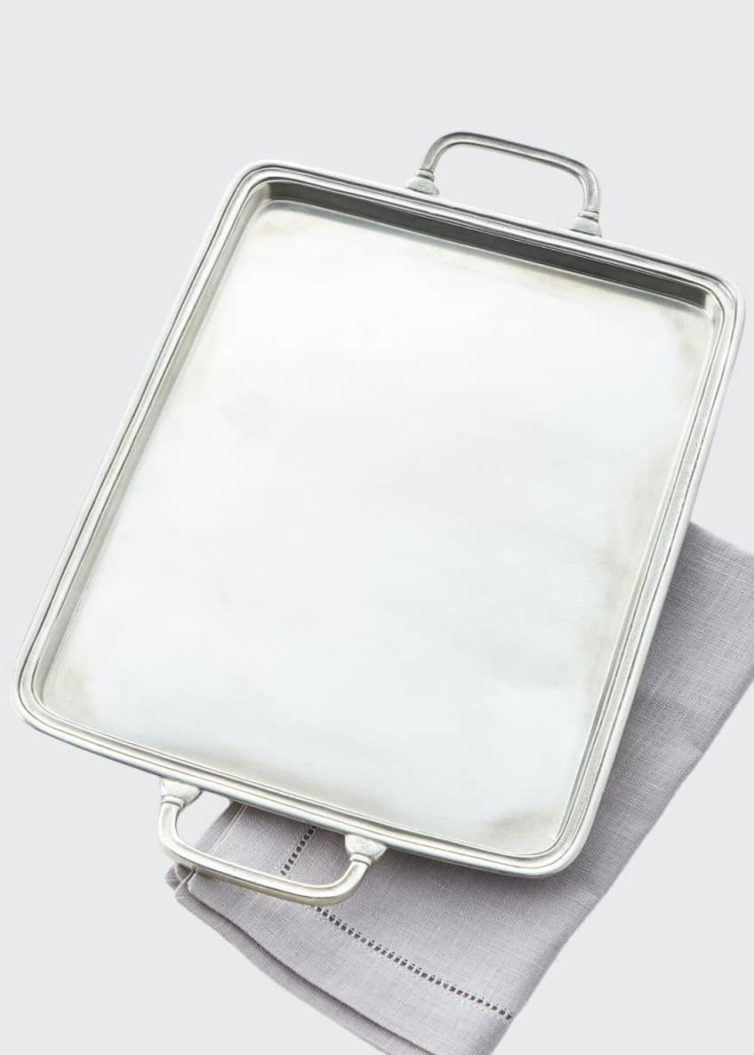 Match Large Handled Pewter Tray - Bergdorf Goodman