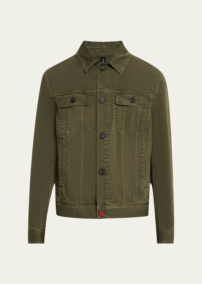 Green Cotton Men's Designer Jackets & Coats | Bergdorf Goodman