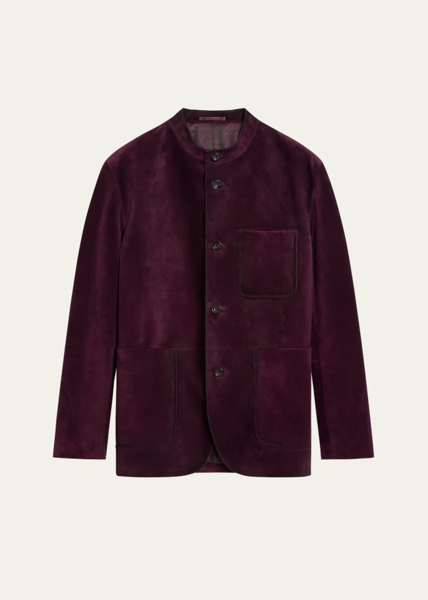 Purple Men's Designer Jackets & Coats | Bergdorf Goodman