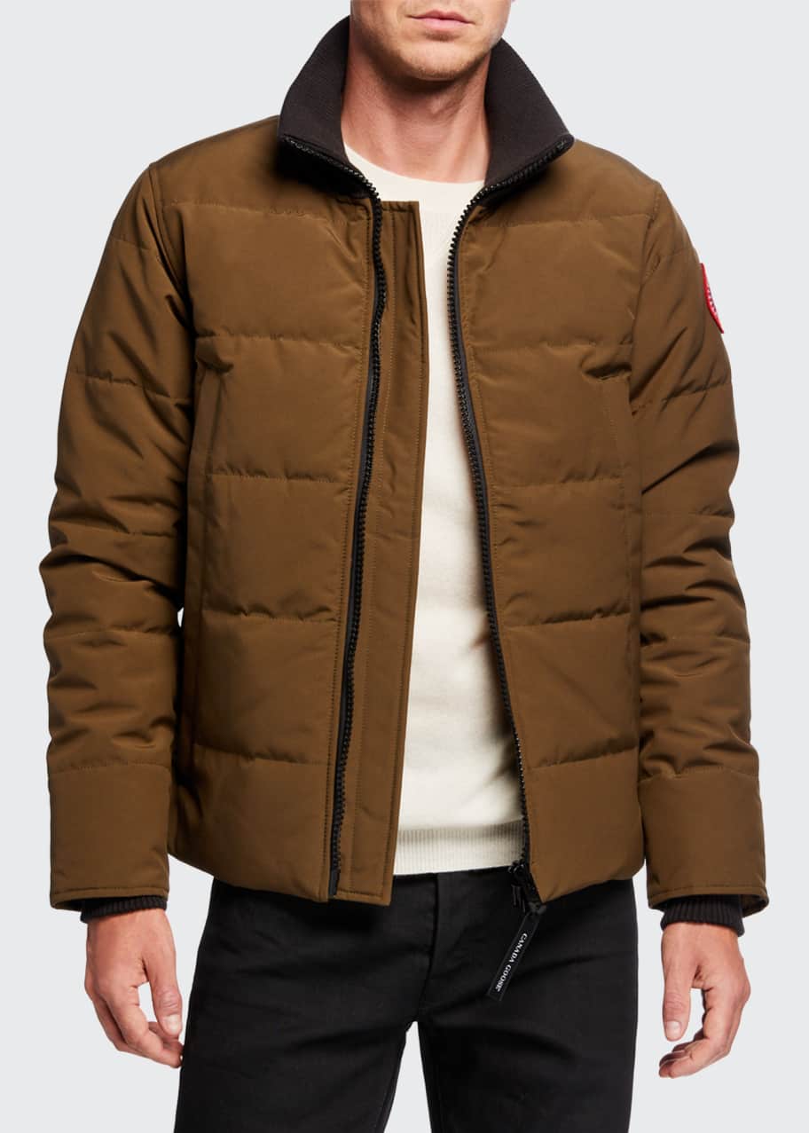 Canada Goose Woolford Puffer Jacket, Black - Bergdorf Goodman
