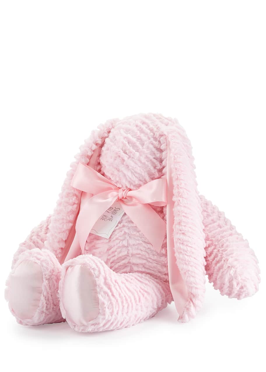 Swankie Blankie Ziggy Large Plush Bunny, Pink - Bergdorf Goodman