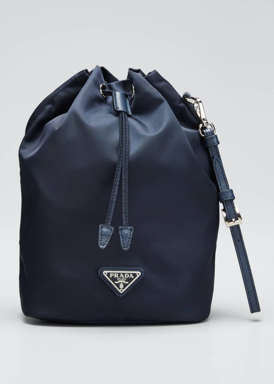 Prada Nylon Drawstring Pouch - Bergdorf Goodman