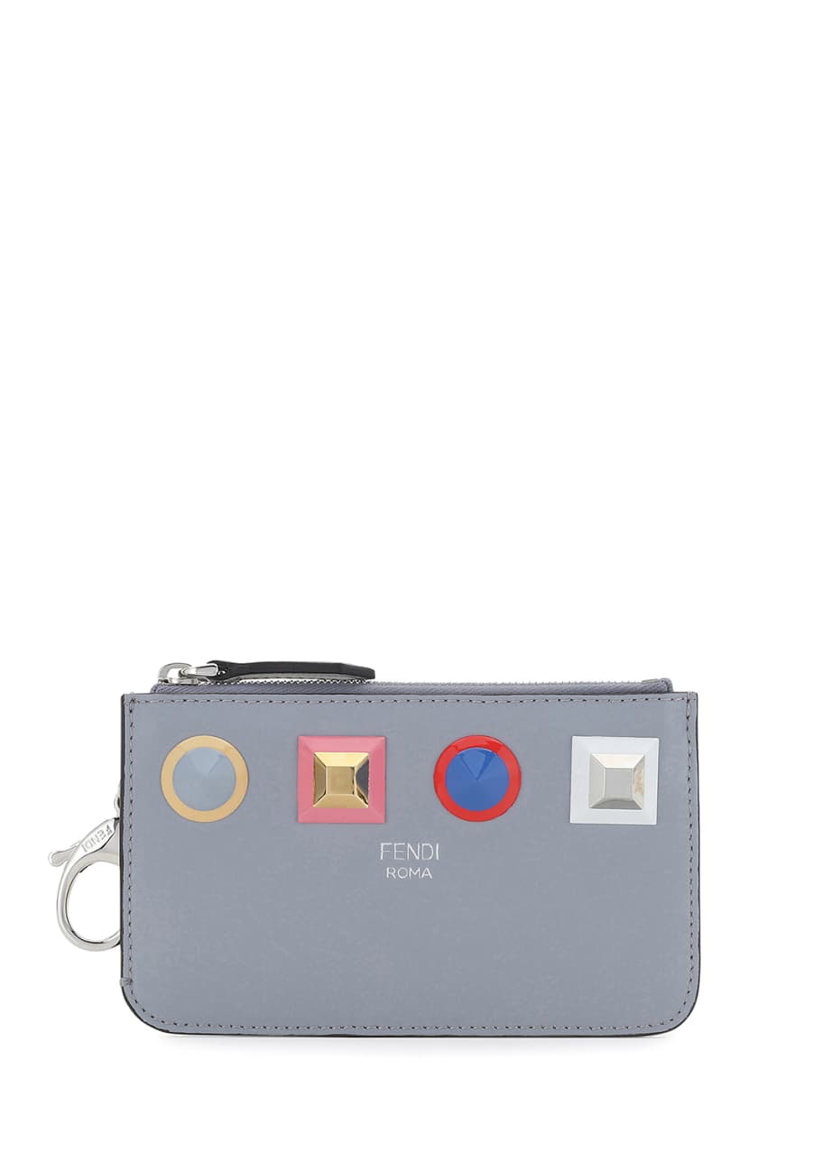 Fendi Studded Key Case Pouch - Bergdorf Goodman