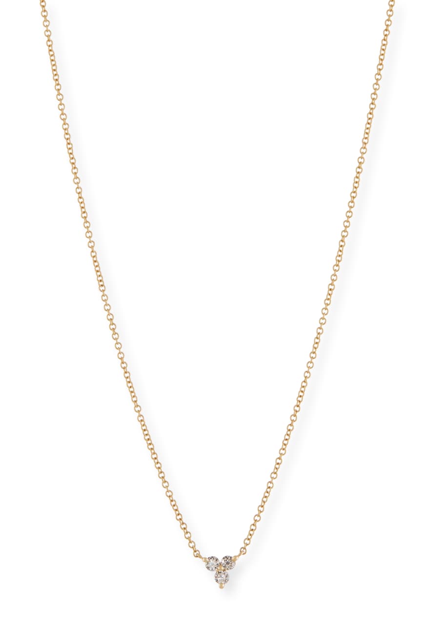 EF Collection Diamond Trio Pendant Necklace - Bergdorf Goodman