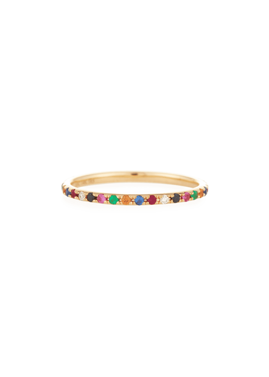 EF Collection Rainbow Eternity Band Ring - Bergdorf Goodman