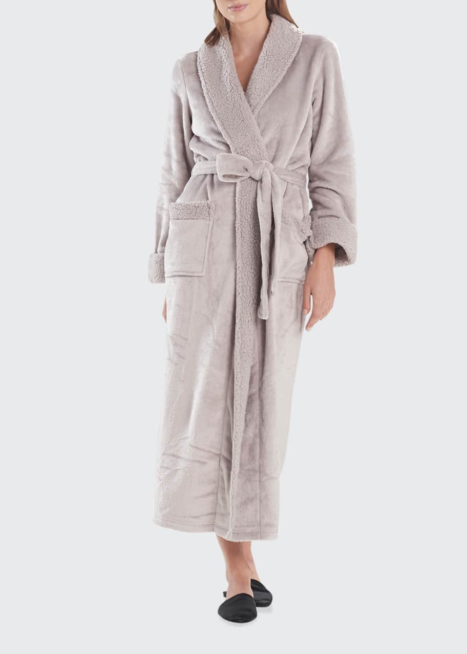 Natori Long Plush Robe - Bergdorf Goodman