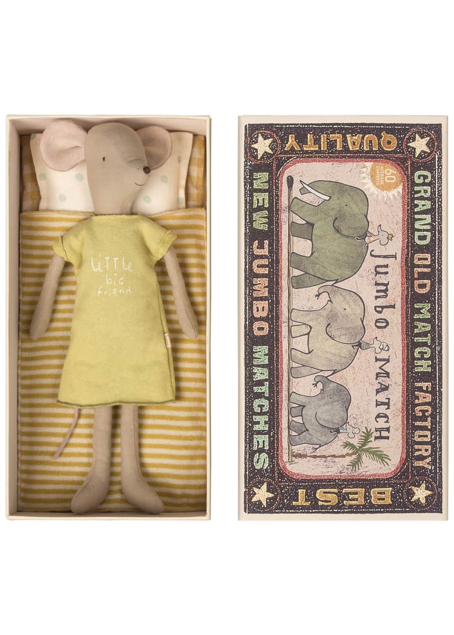 Maileg Girl Mouse in Box - Bergdorf Goodman