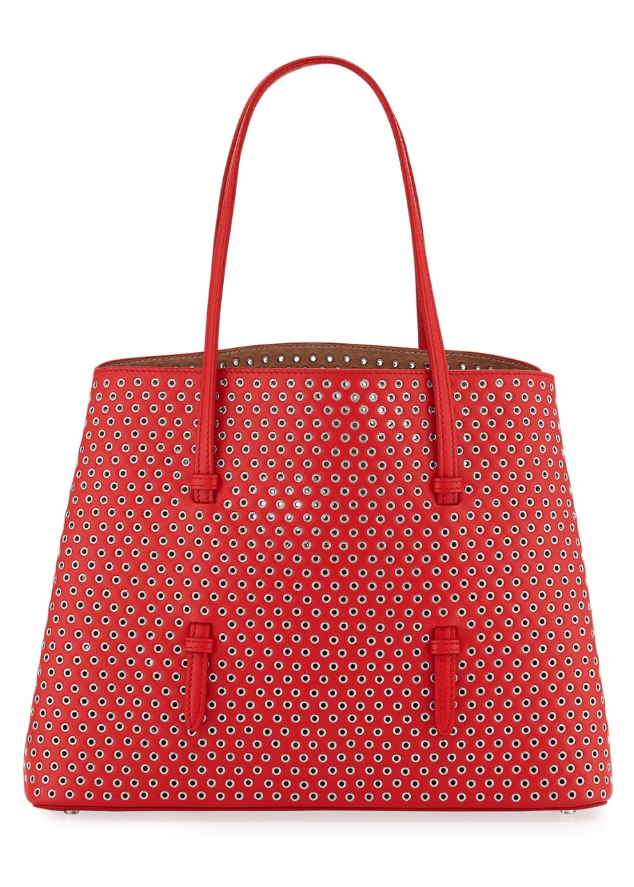 ALAIA Classic Laser-Cut Tote Bag - Bergdorf Goodman