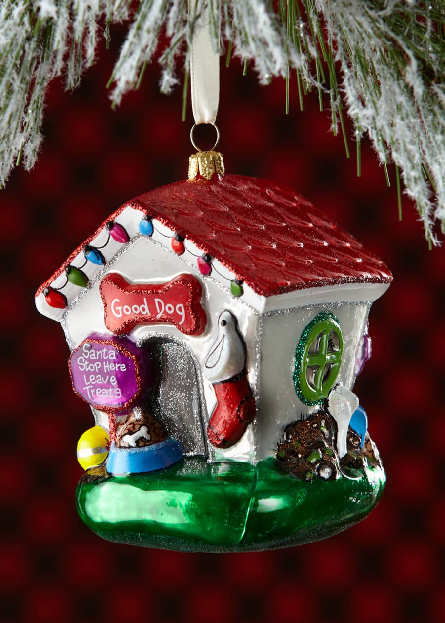 Joy To The World Collectibles Good/Bad 2-Sided Dog House Christmas ...