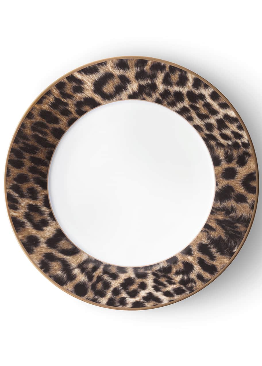 Ralph Lauren Home Hutchinson Leopard Dinner Plate - Bergdorf Goodman